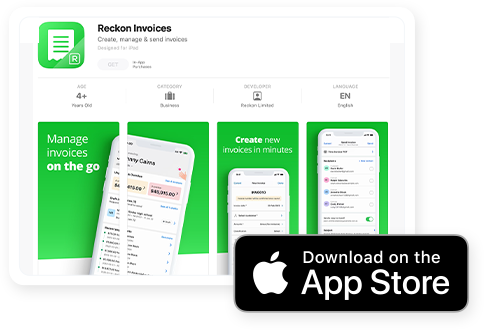 Invoice App | Easy Invoicing App to Use on the Go | Reckon AU