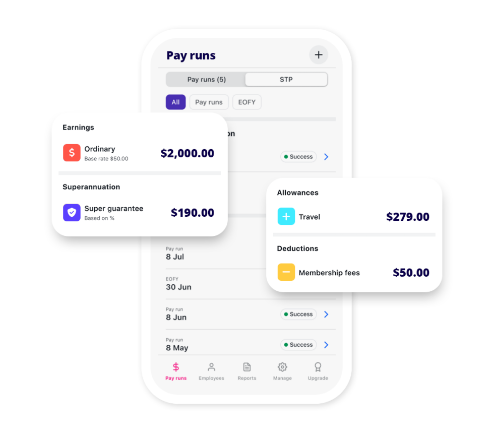 Reckon Payroll App | STP Compliant & ATO Registered | Reckon AU
