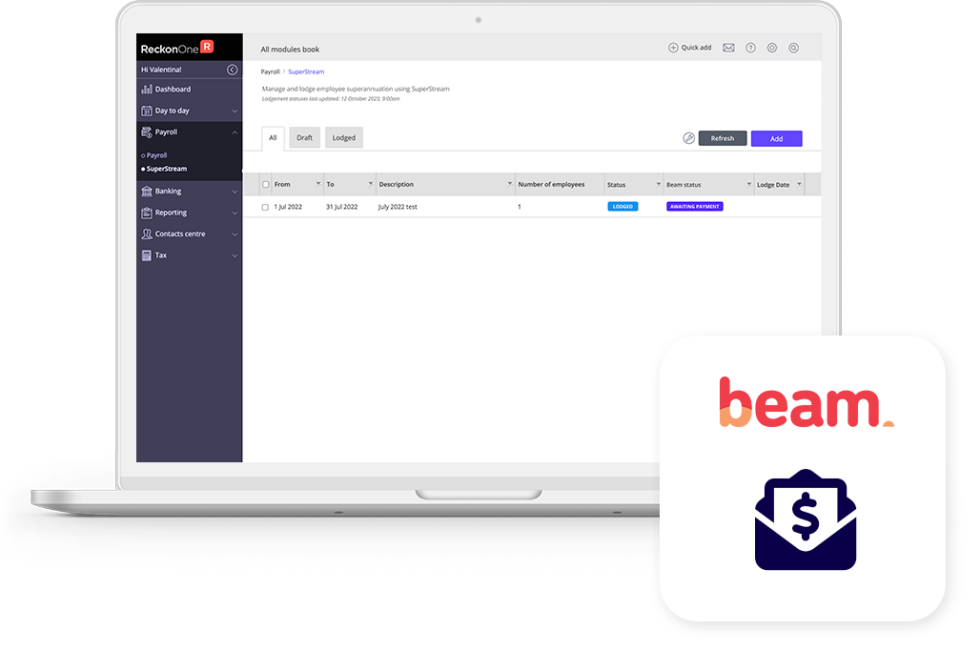 Reckon SuperStream | Powered by Beam
