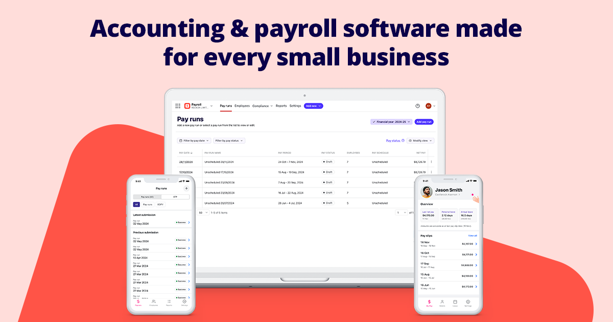 Accounting, Business & Bookkeeping Software | Reckon AU